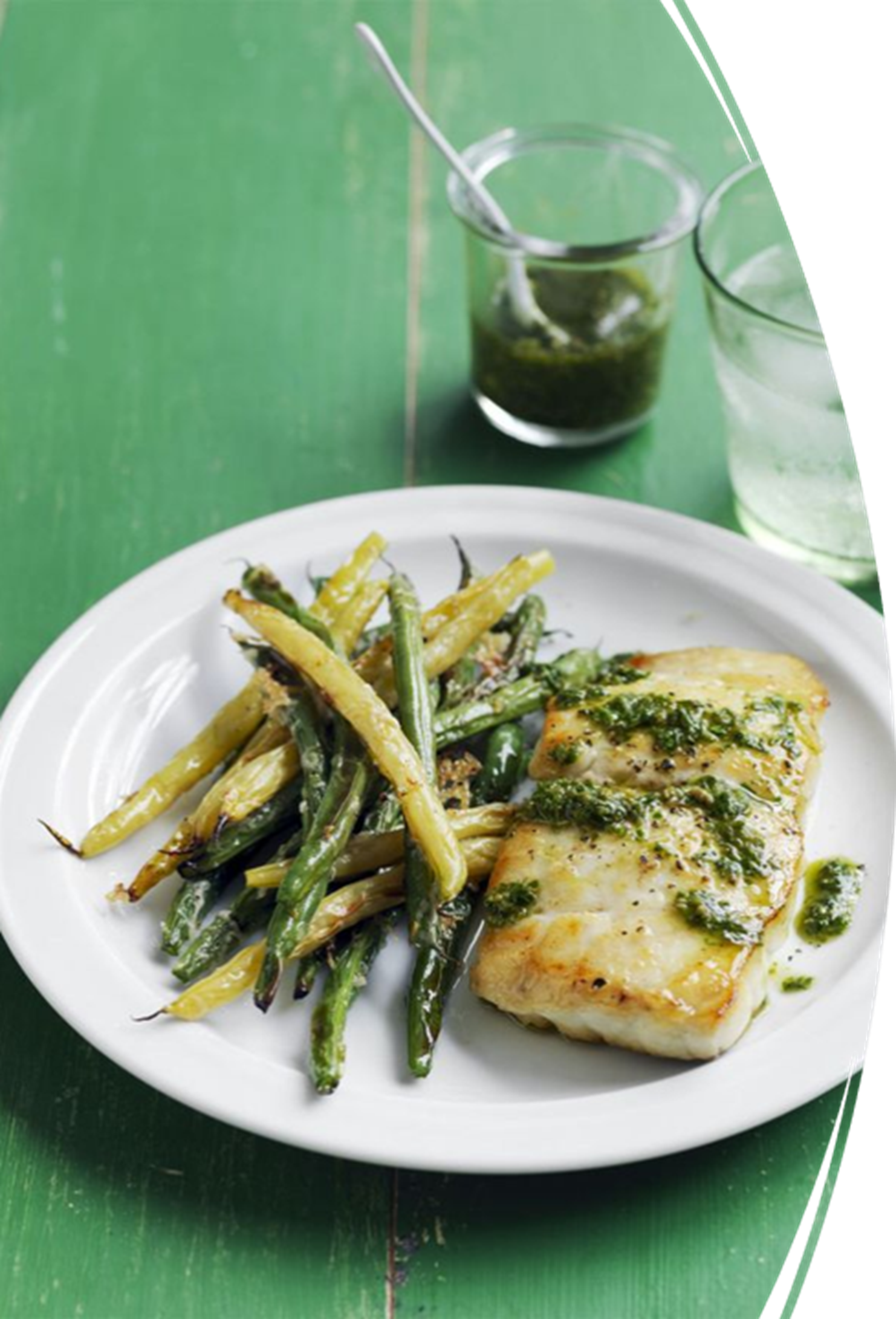 Cod with Crispy Green Beans | Food For Health